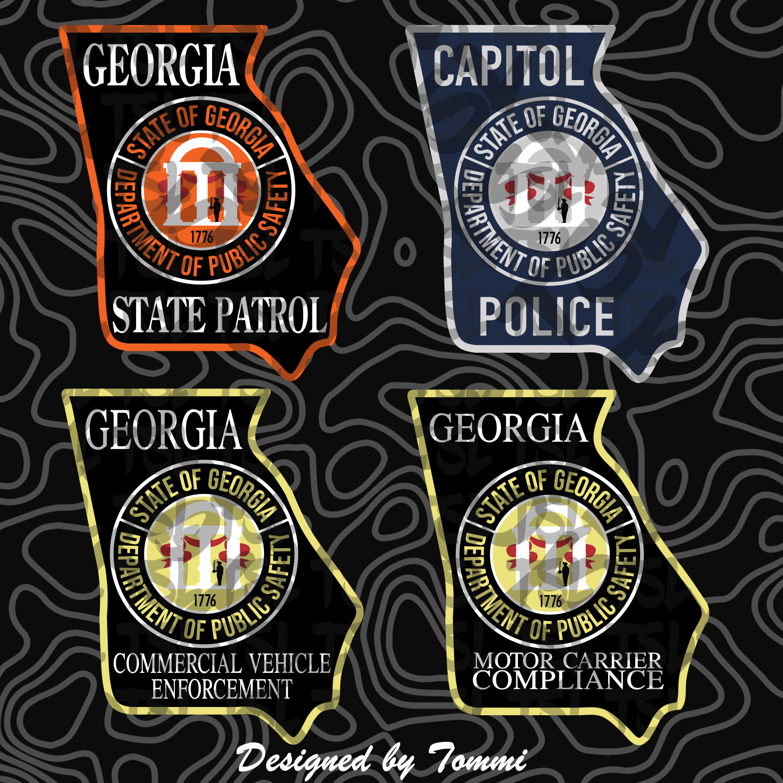 GADPS - GSP, MCCD, CVE, CPD Patches/Logos – Moosey Modifications