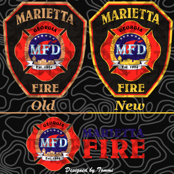 MFD - Marietta Fire Department Decal Pack – Moosey Modifications
